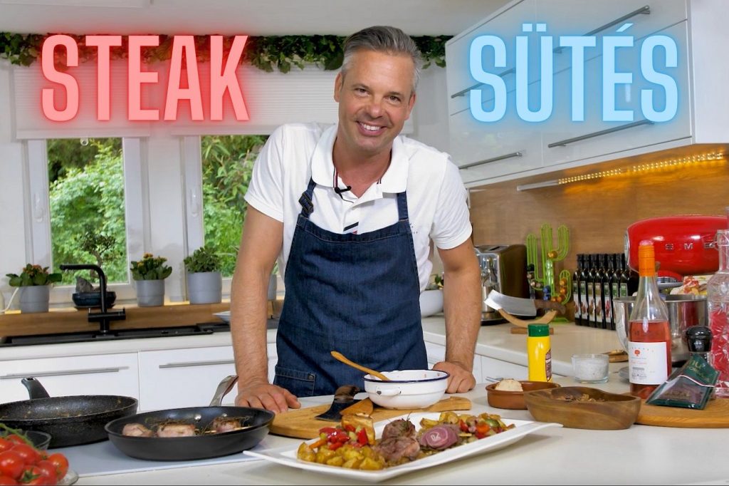Mustáros marha steak - Lázár Chef